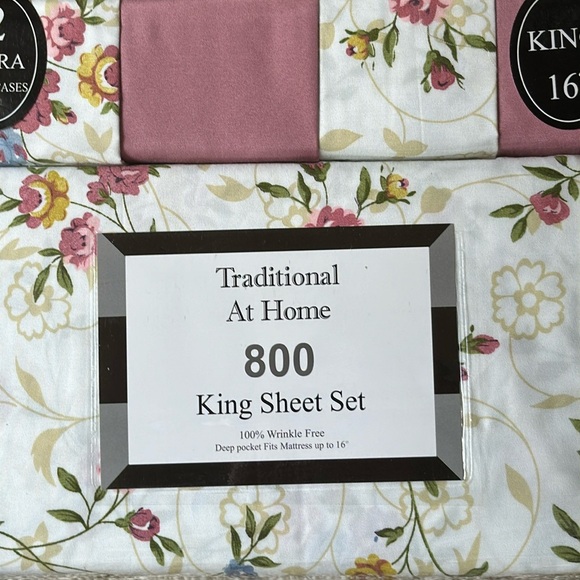 Traditional At Home | Bedding | Transitional At Home 6pc King Sheet Set ...